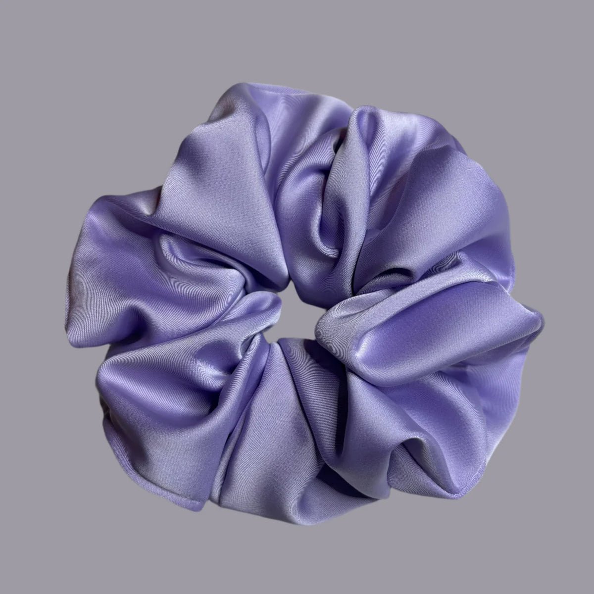 Handmade Satin Scrunchie - Small - Lilac – UNICORNIO STUDIO